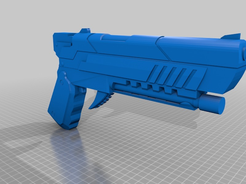 🔫 The Arkham Knight's Gun・Free 3D File for ・Cults