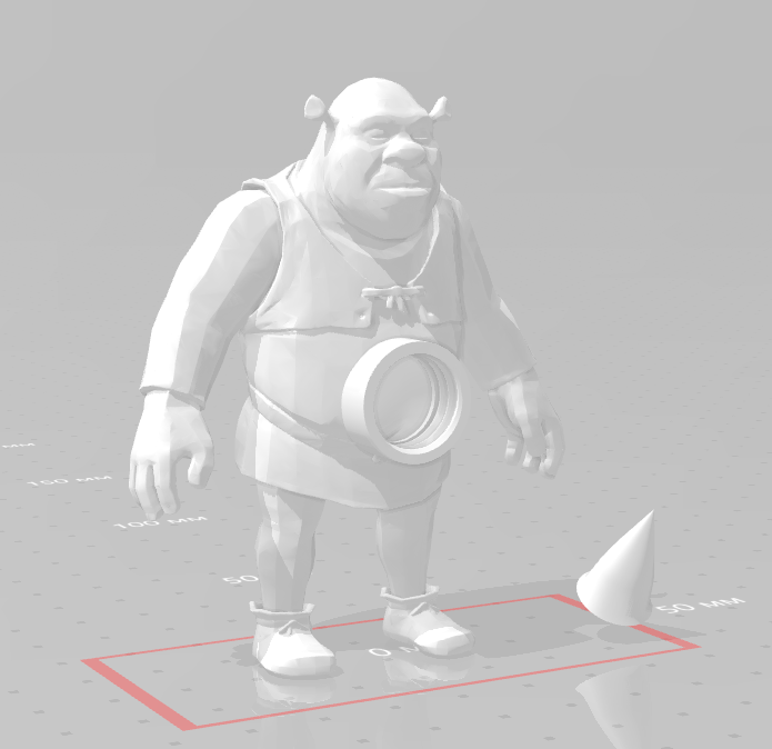 🚸 shrek toothpaste topper・ STL File for ・Cults