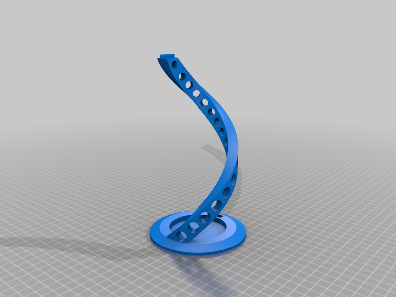 🧬 DNA Pencil Holder・Free STL File for ・Cults