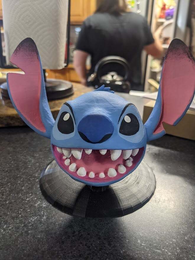 🏢 Stitch Eyeglass Holder・3D Print・Cults