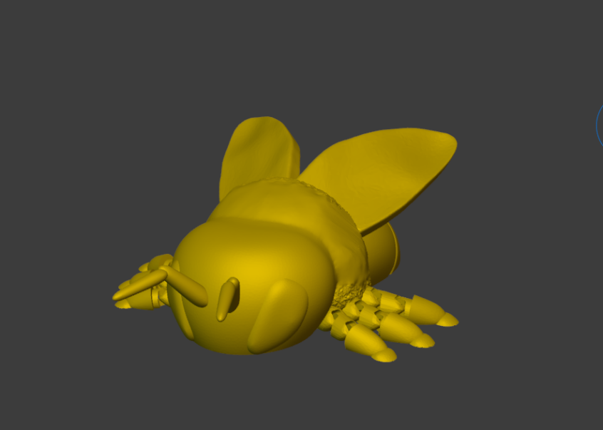 🐝 Articulated Bee!・Free STL File for ・Cults