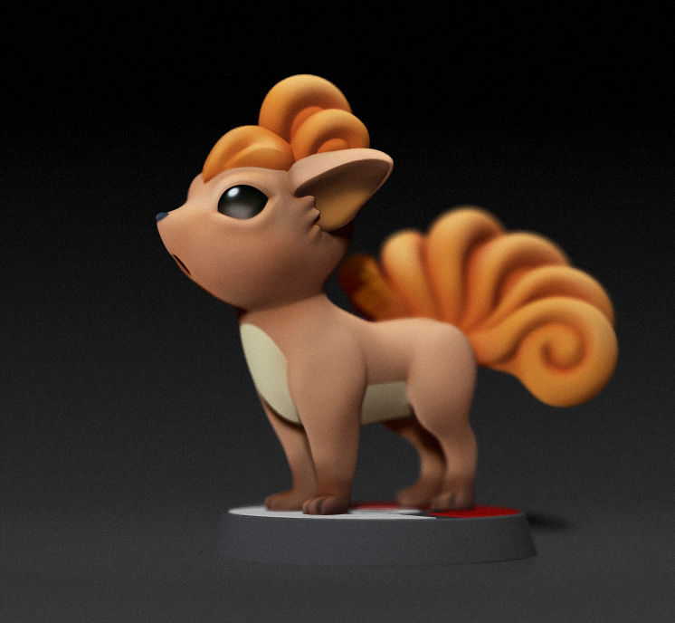STL file Vulpix - POKÉMON FIGURINE - POKÉMON UNITE 🐉・3D print model to ...