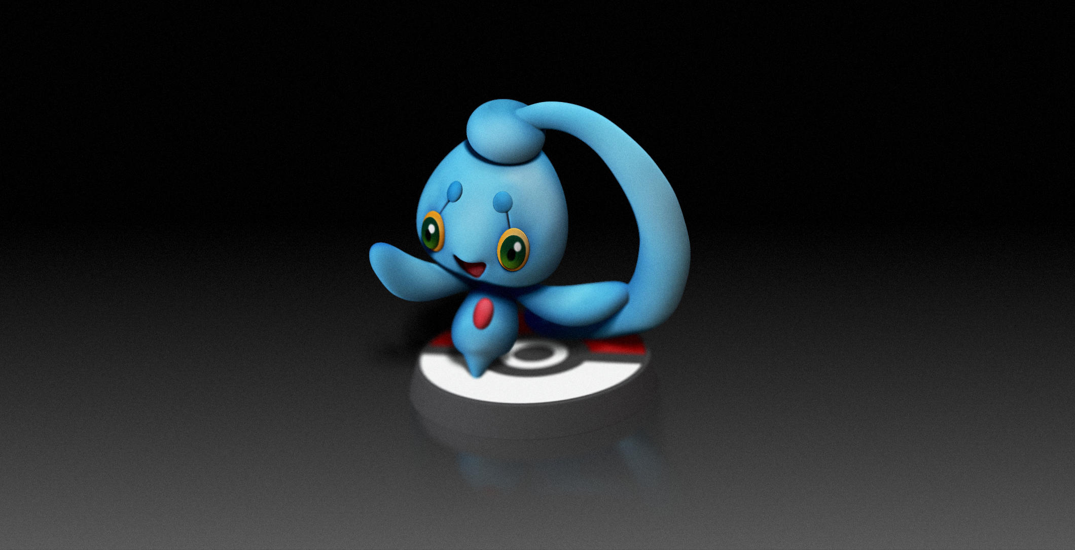 STL file Phione - FAN ART - POKÉMON FIGURINE - 3D PRINT MODEL 🎨 ・3D ...