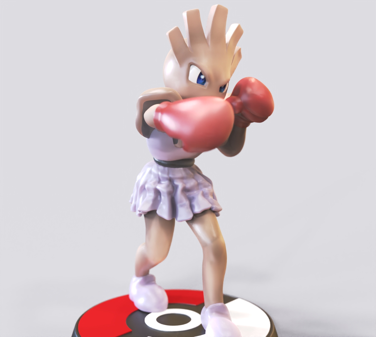 STL file Hitmonchan - FAN ART - POKÉMON FIGURINE - POKÉMON UNITE 🎨 ・3D ...