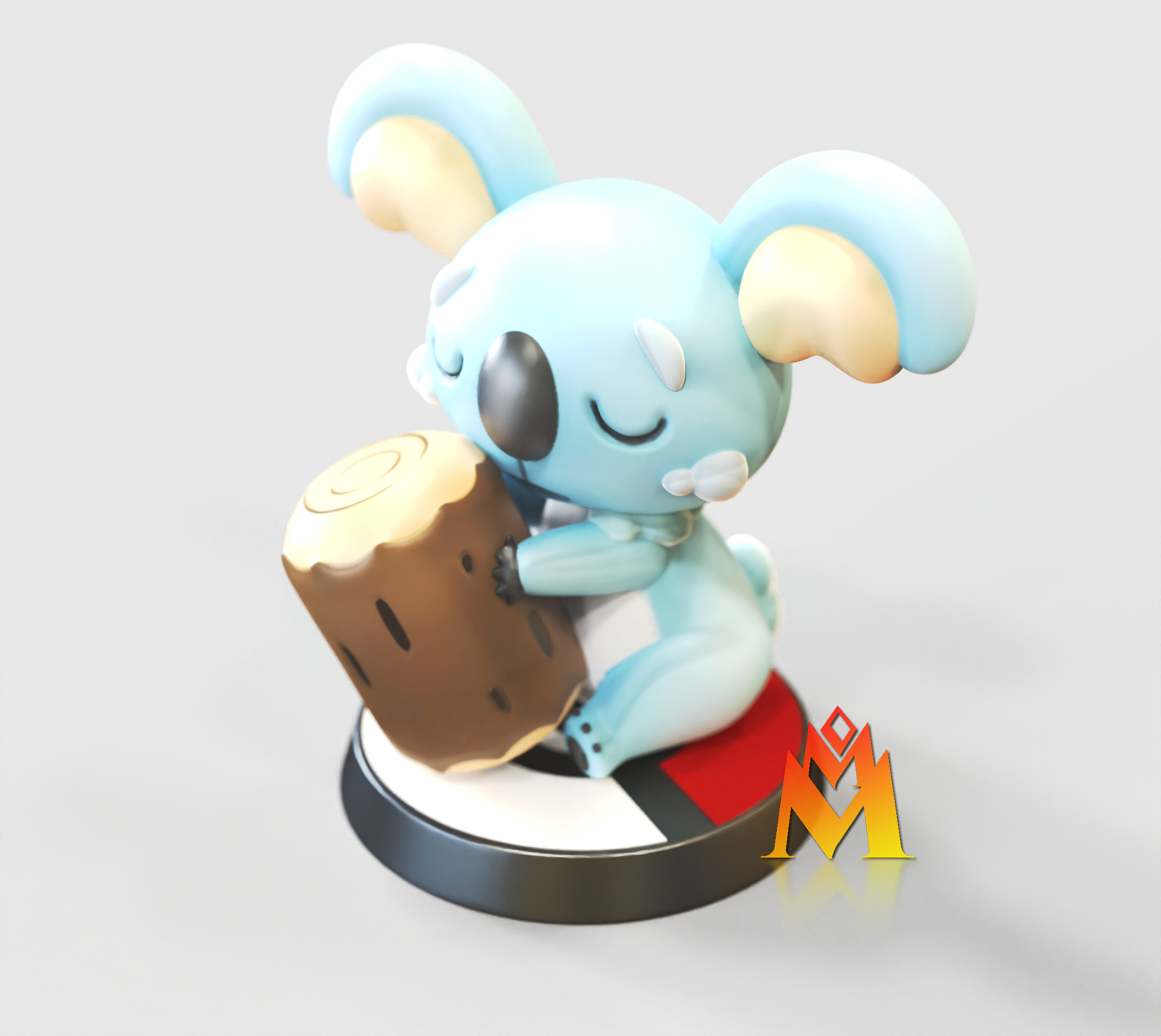 STL file Komala - FAN ART - POKÉMON FIGURINE - POKÉMON UNITE 🎨・3D ...