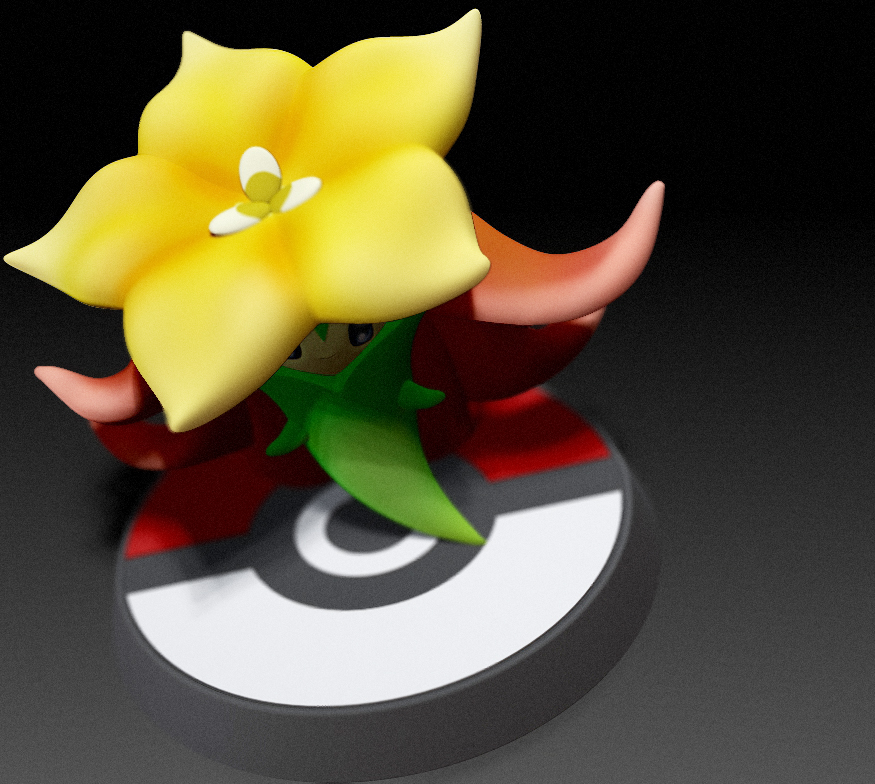 Archivo STL Gossifleur - FAN ART - POKÉMON FIGURINE - POKÉMON UNITE 🎨 ...