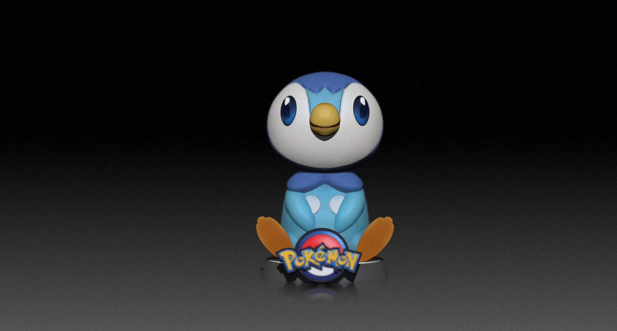 👶 Piplup - POKÉMON FIGURINE - 3D PRINT MODEL・ STL File for ・Cults