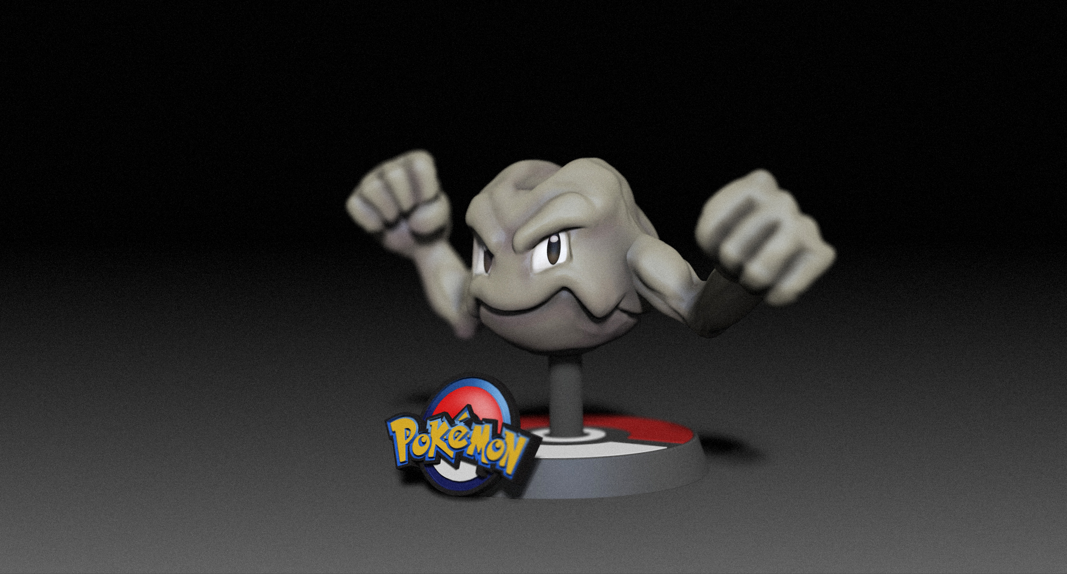 STL file Geodude - POKÉMON FIGURINE - 3D PRINT MODEL 👶 ・Design to ...