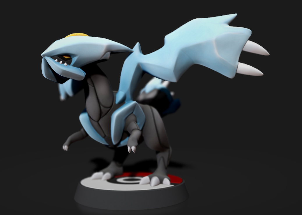 🐉 Kyurem - POKÉMON FIGURINE - POKÉMON UNITE・ STL File for ・Cults