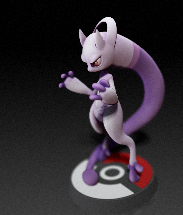 🎨 Mega Mewtwo Y - FAN ART - POKÉMON FIGURINE - POKÉMON UNITE・ STL File ...