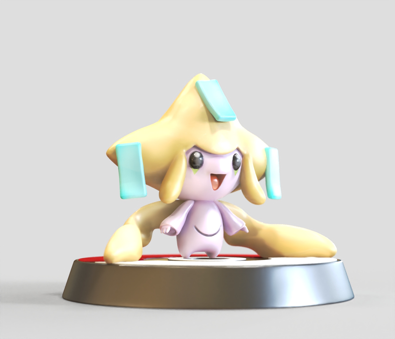 STL file Jirachi- FAN ART - POKÉMON FIGURINE - POKÉMON UNITE 🎨 ・3D ...