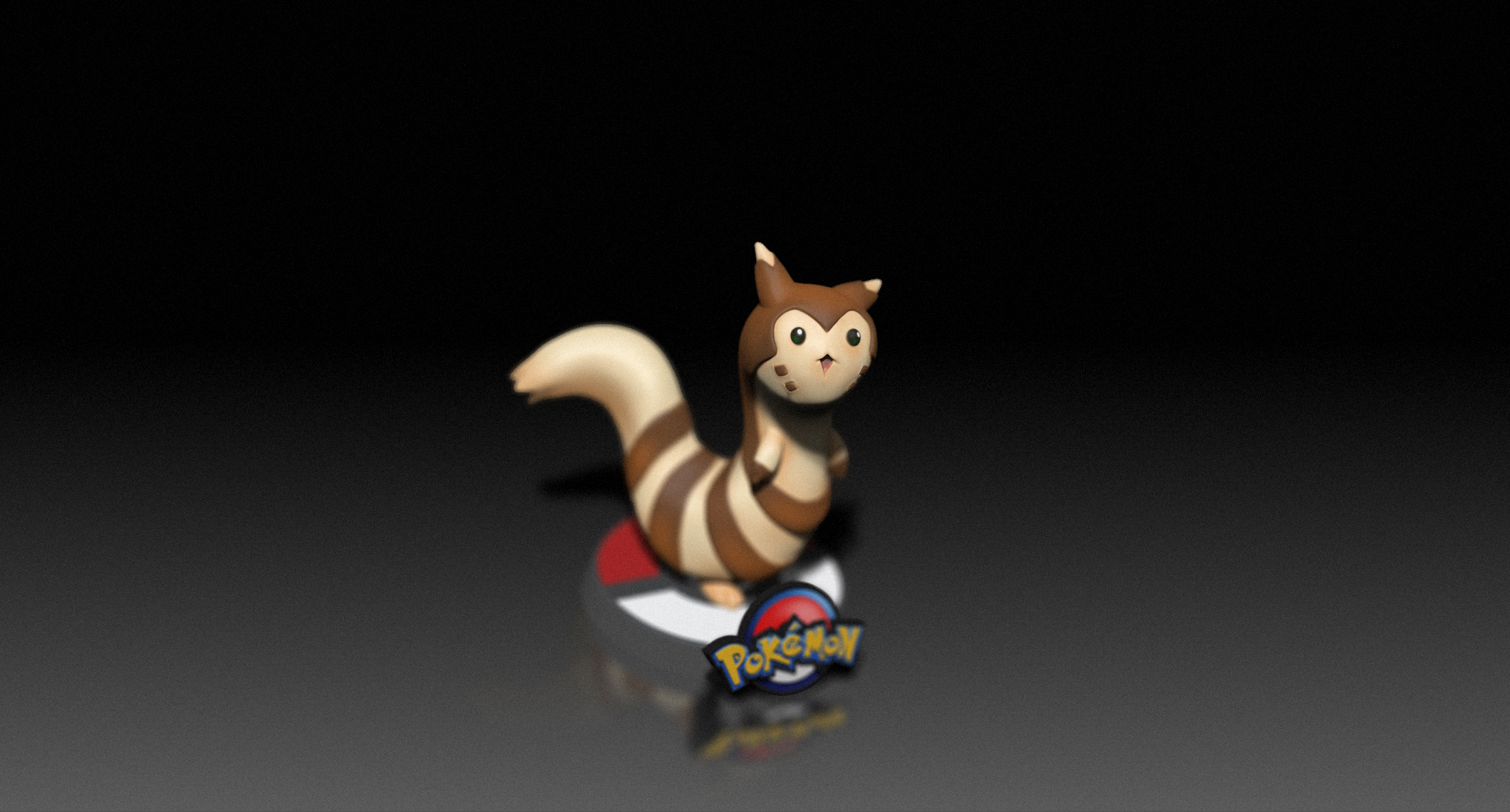 STL file Furret - POKÉMON FIGURINE - 3D PRINT MODEL 👶・Model to download ...