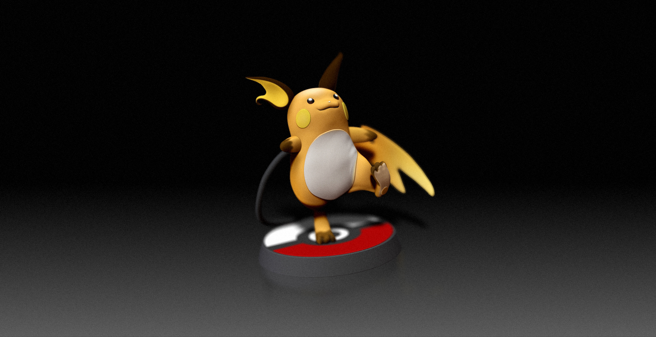 STL file Raichu - FAN ART - POKÉMON FIGURINE - 3D PRINT MODELHERACROSS ...