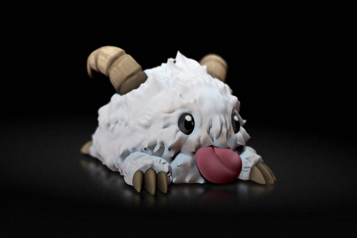 🎨 Poro -league of legends - FAN ART - FIGURINE - 3D PRINT MODEL・ STL ...