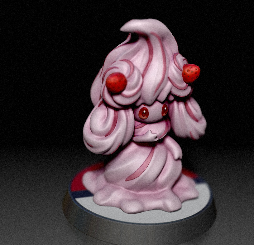 🎨 Alcremie - FAN ART - POKÉMON FIGURINE - 3D PRINT MODEL・ STL File for ...