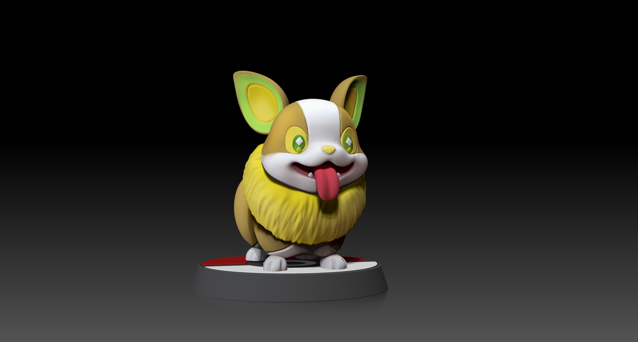 STL file Yamper - FAN ART - POKÉMON FIGURINE - 3D PRINT MODEL 🎨 ・3D ...