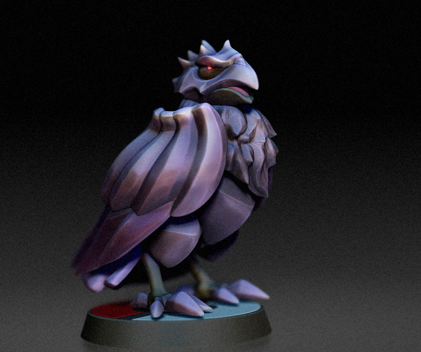 🎨 Corviknight - FAN ART -Halloween series - POKÉMON FIGURINE - 3D PRINT ...
