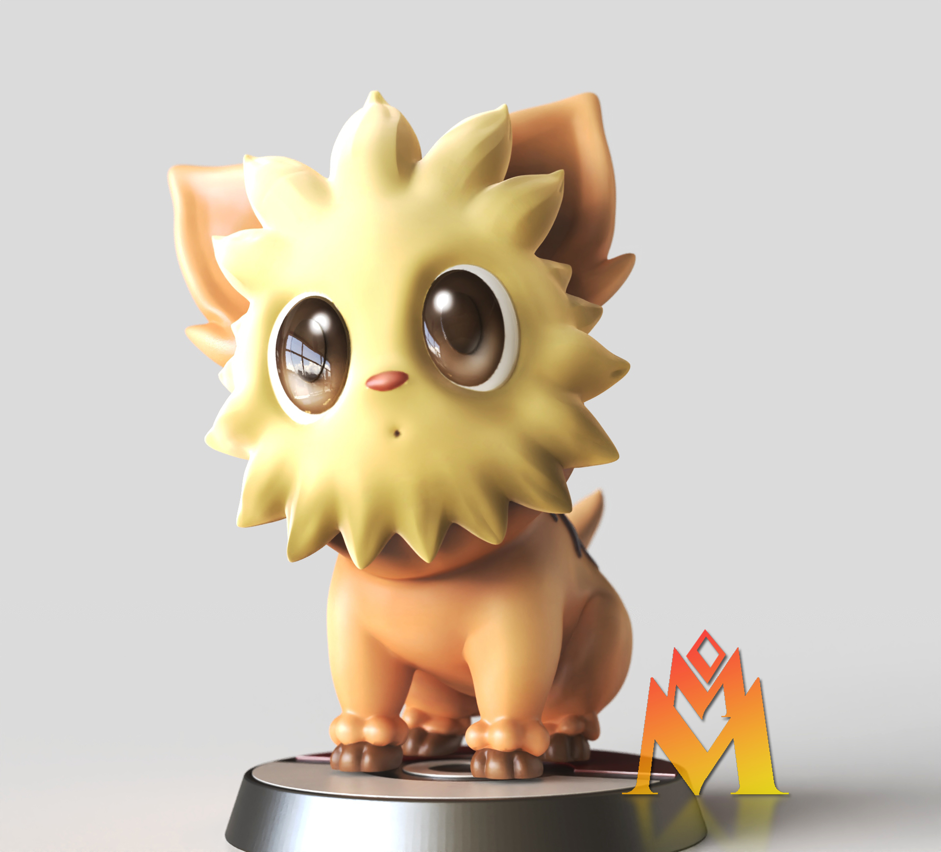 STL file 12 in 1 miniature Canine type Pokémon -dog type -fanart ...