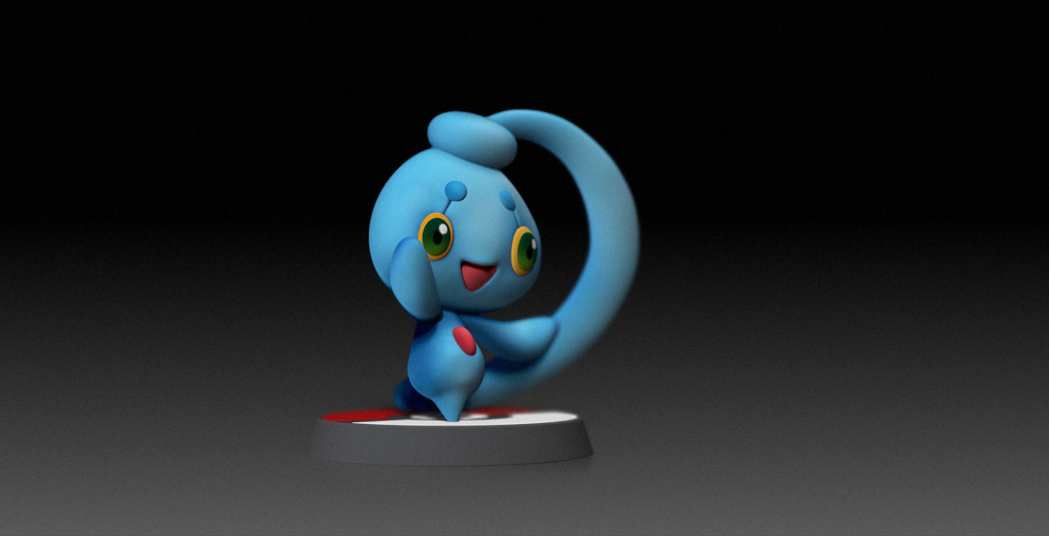 STL file Phione - FAN ART - POKÉMON FIGURINE - 3D PRINT MODEL 🎨 ・3D ...