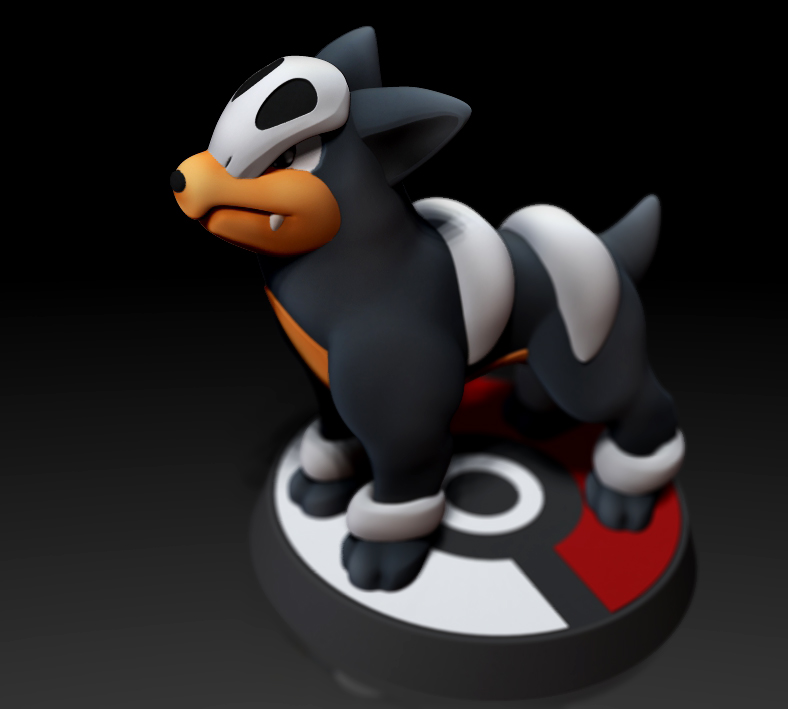 🐉 Houndour - POKÉMON FIGURINE - POKÉMON UNIT・ STL File for ・Cults
