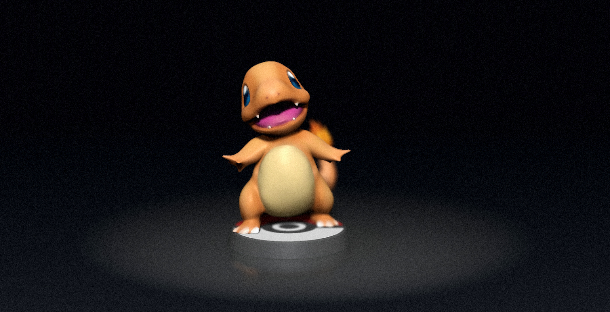 🎨 Charmander - FAN ART - POKÉMON FIGURINE - 3D PRINT MODELHERACROSS ...