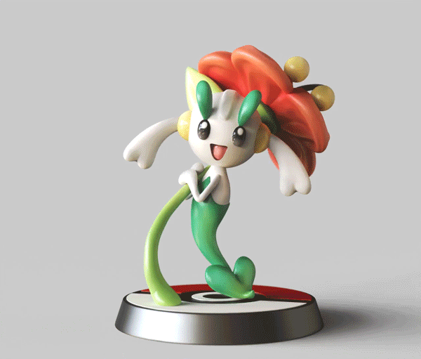 🎨 Floette - FAN ART - POKÉMON FIGURINE -POKEMON LEGENDS ARCEUS・ STL ...