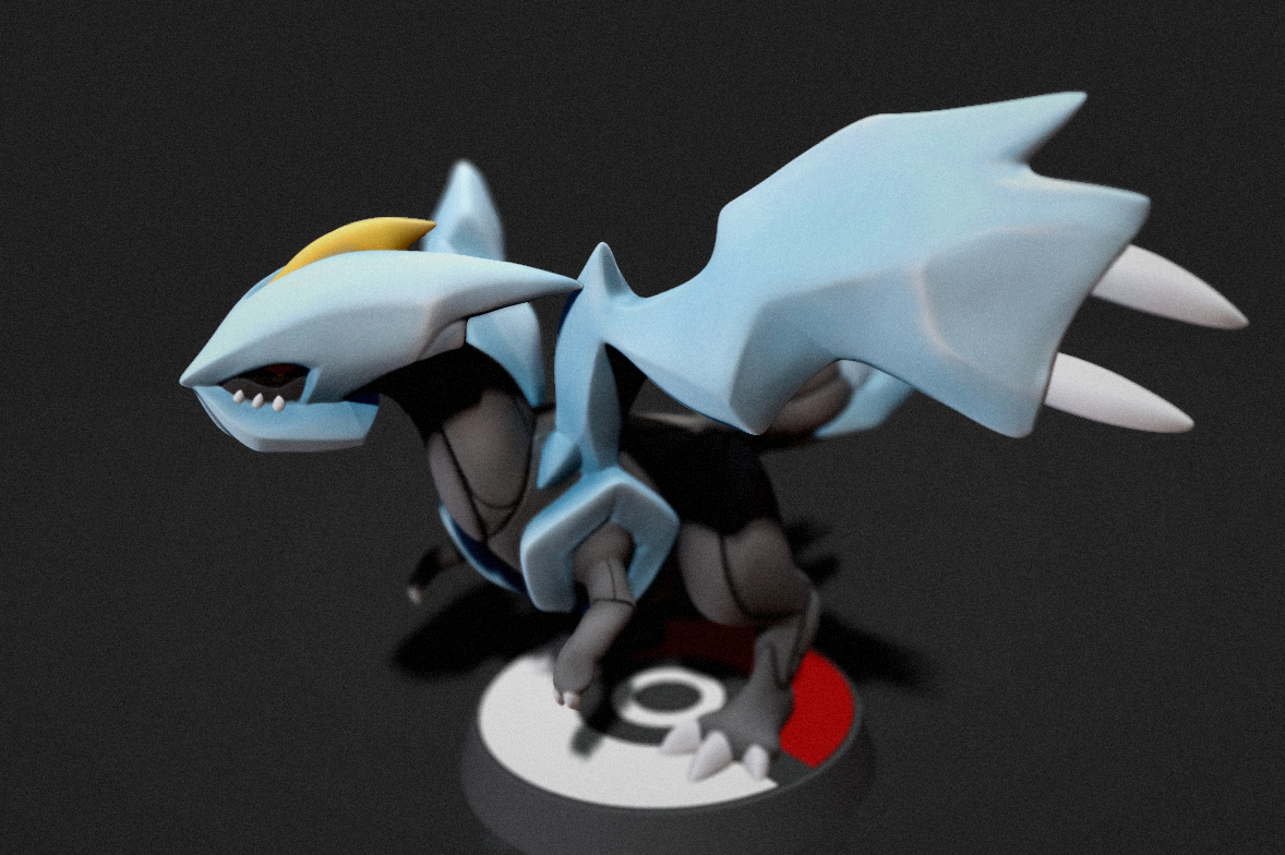 🐉 Kyurem - POKÉMON FIGURINE - POKÉMON UNITE・ STL File for ・Cults