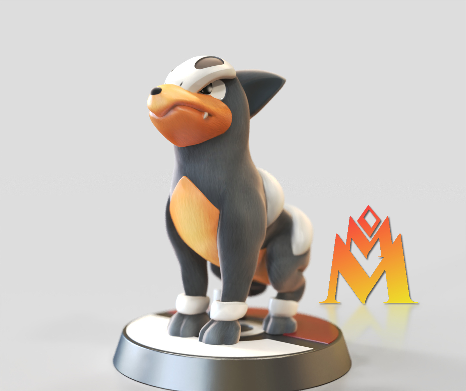STL file 12 in 1 miniature Canine type Pokémon -dog type -fanart ...