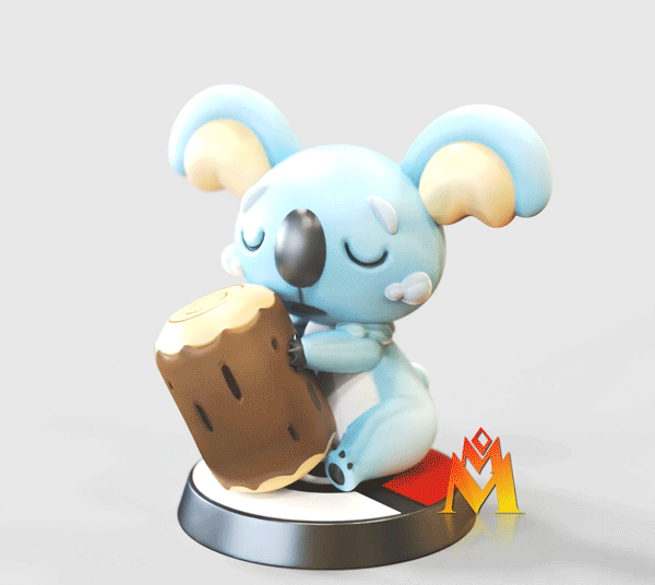 STL file Komala - FAN ART - POKÉMON FIGURINE - POKÉMON UNITE 🎨・3D ...