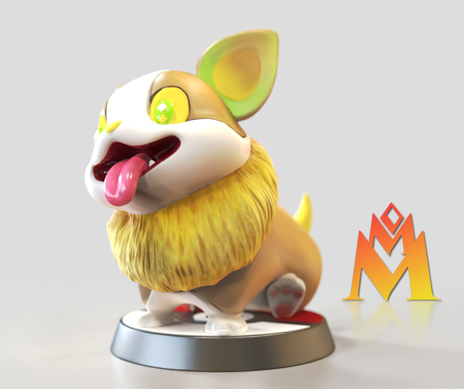 STL file 12 in 1 miniature Canine type Pokémon -dog type -fanart ...