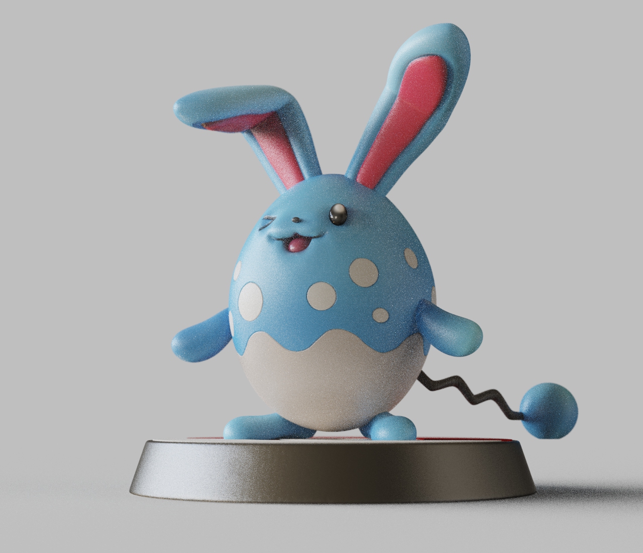 STL file Azumarill - FAN ART - POKÉMON FIGURINE - POKÉMON UNITE 🎨・3D ...