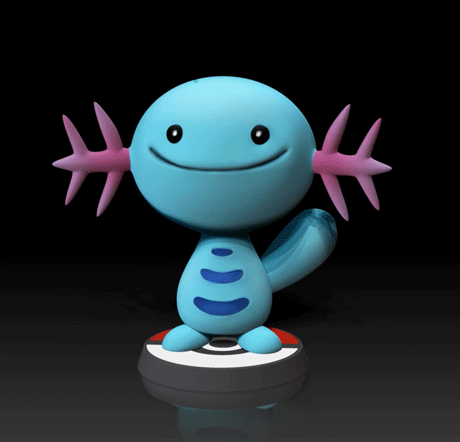 🎨 Wooper - FAN ART - POKÉMON FIGURINE - 3D PRINT MODELHERACROSS・ STL ...