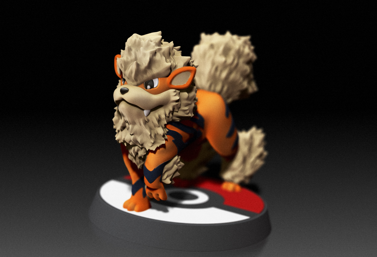 STL file Arcanine -FAN ART - POKÉMON FIGURINE - 3D PRINT MODEL 🎨 ・3D ...