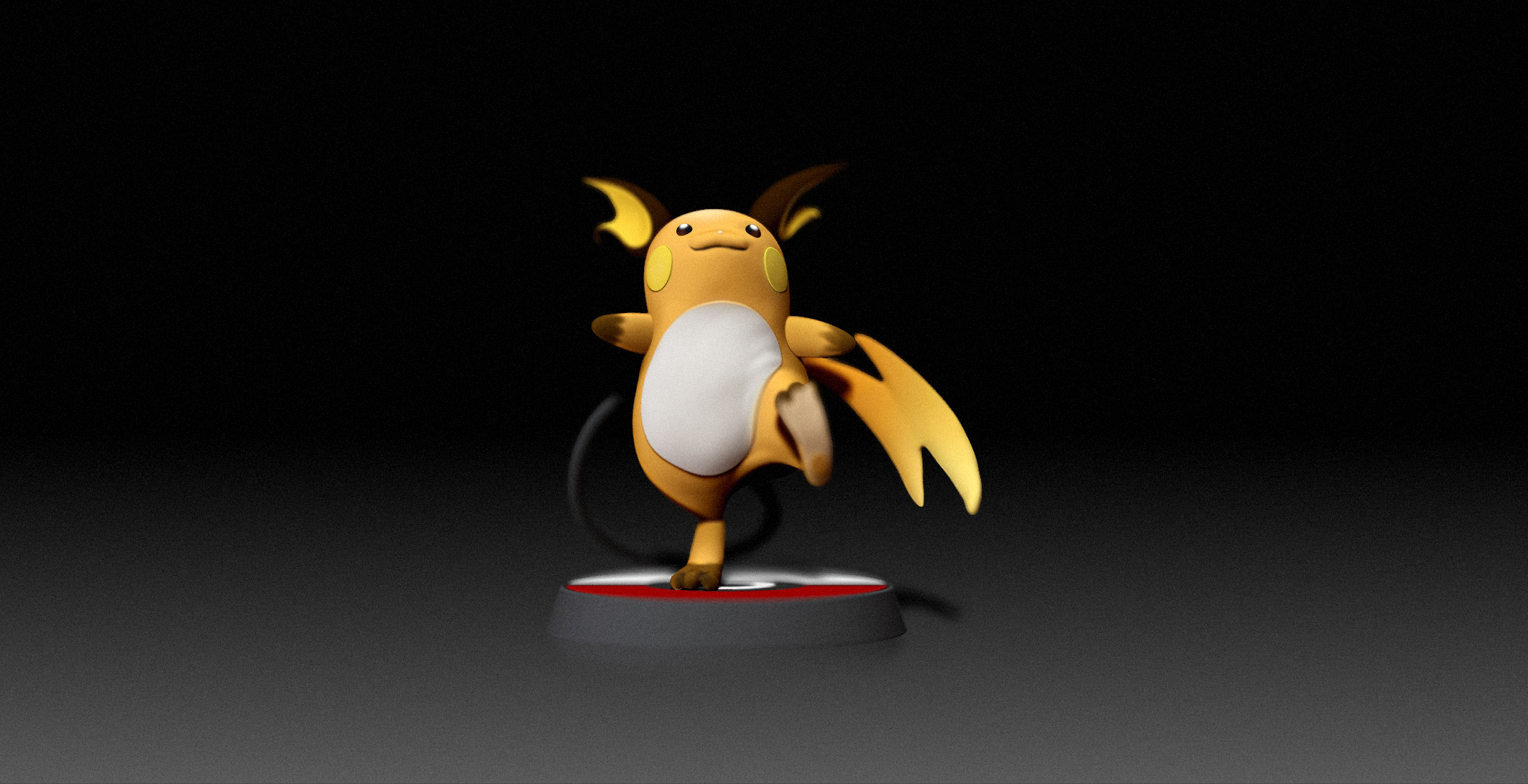 STL file Raichu - FAN ART - POKÉMON FIGURINE - 3D PRINT MODELHERACROSS ...