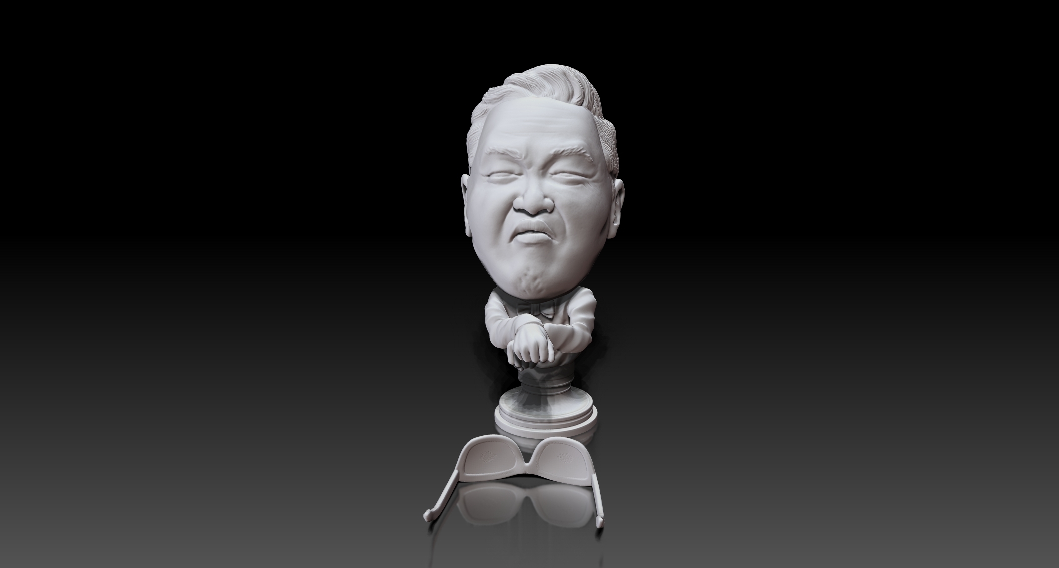 🧑‍🎨 Psy-Gangnam style-Caricature figurine- 3d model-3d print ready・ STL ...