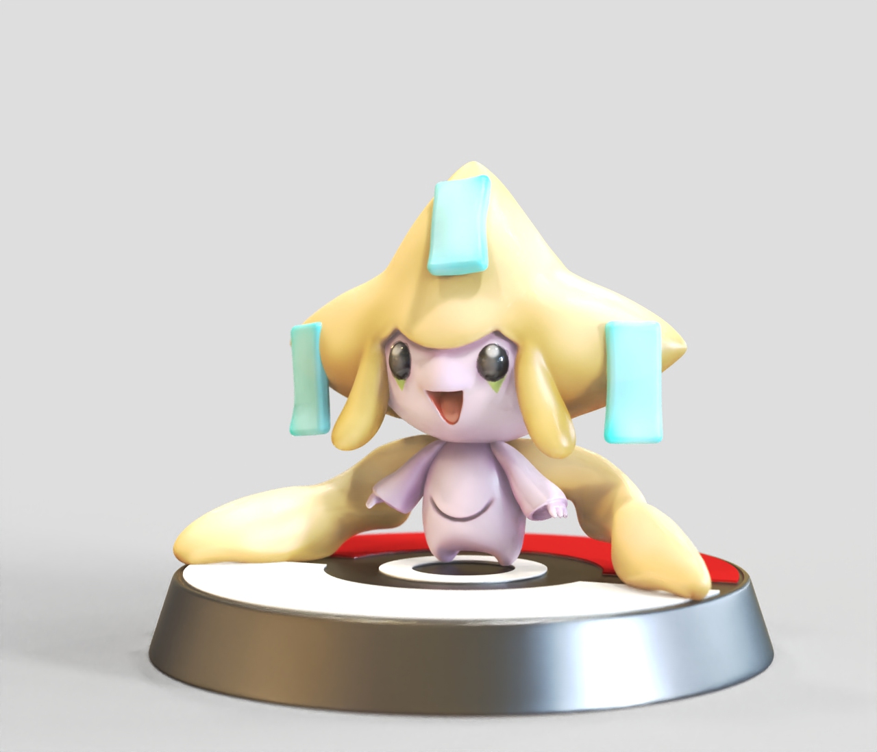 STL file Jirachi- FAN ART - POKÉMON FIGURINE - POKÉMON UNITE 🎨 ・3D ...