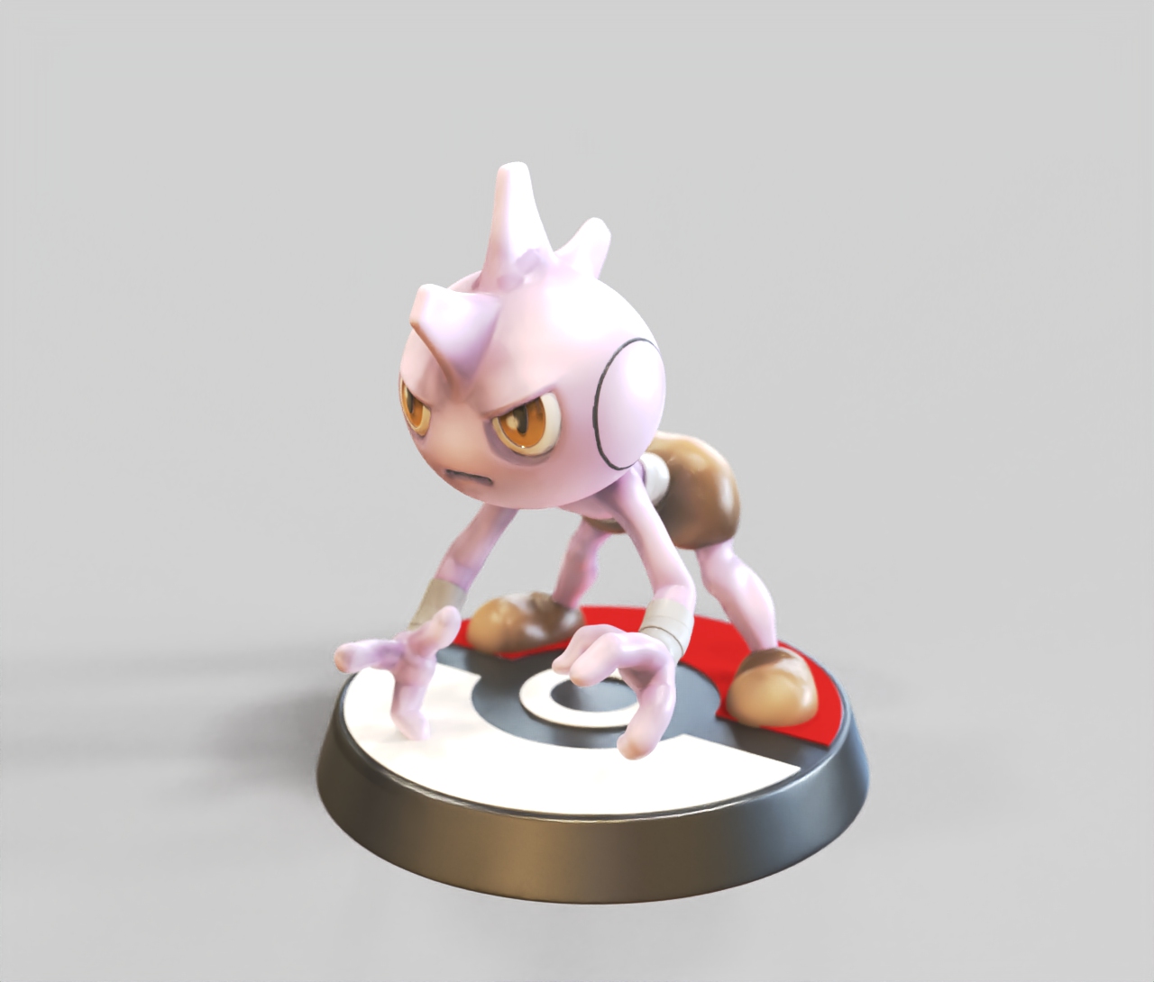 🎨 Tyrogue - FAN ART - POKÉMON FIGURINE - POKÉMON UNITE・ STL File for ・Cults