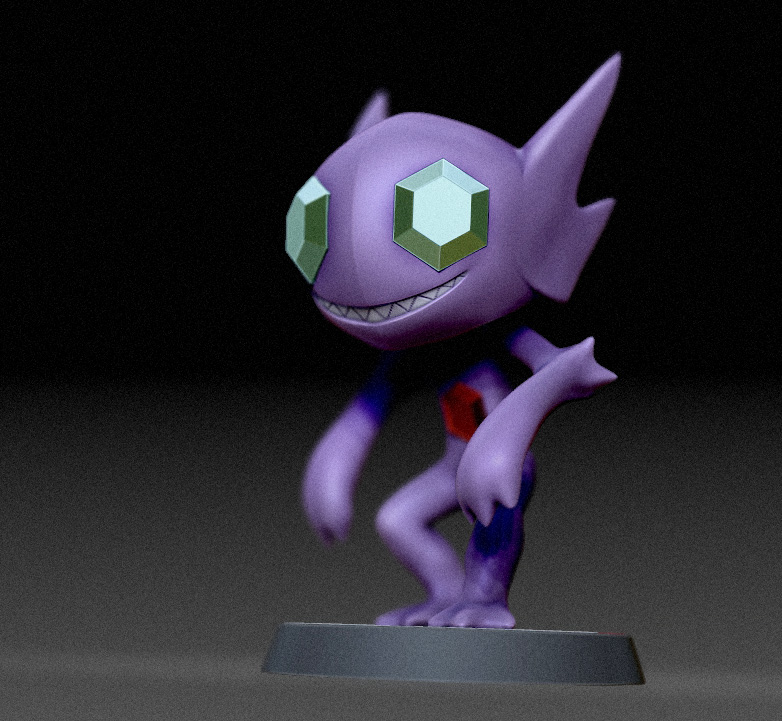 🎃 Sableye - Halloween - POKÉMON FIGURINE - 3D PRINT MODEL・ STL File for ...