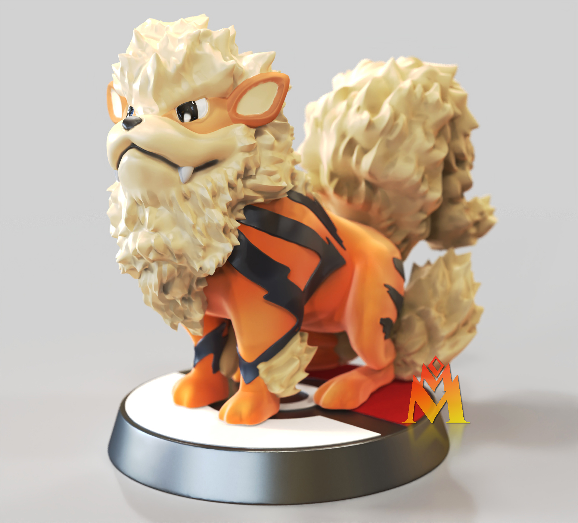 arquivo STL PACK DE 8 EN 1 POKÉMON CANINOS DE GRAN TAMAÑO -TIPO DE ...