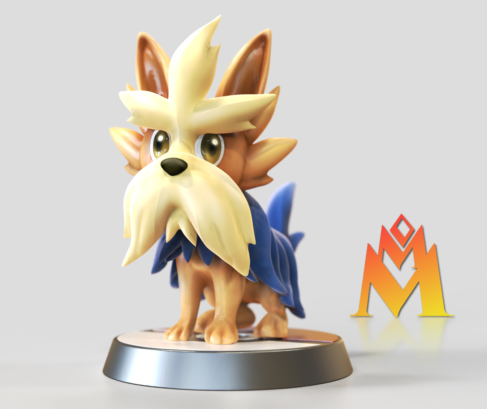 STL file 12 in 1 miniature Canine type Pokémon -dog type -fanart ...