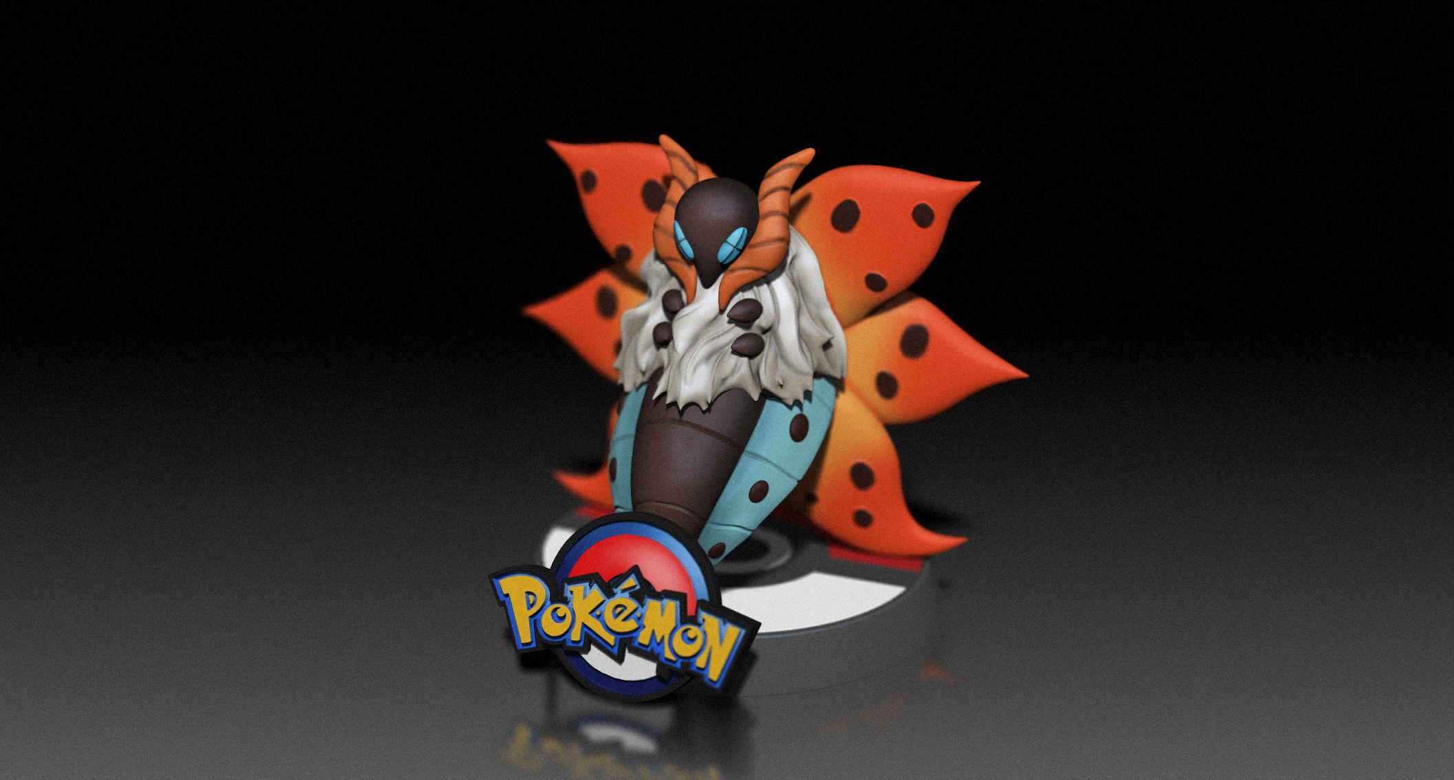 STL file Volcarona - POKÉMON FIGURINE - 3D PRINT MODEL 👶 ・3D printing ...