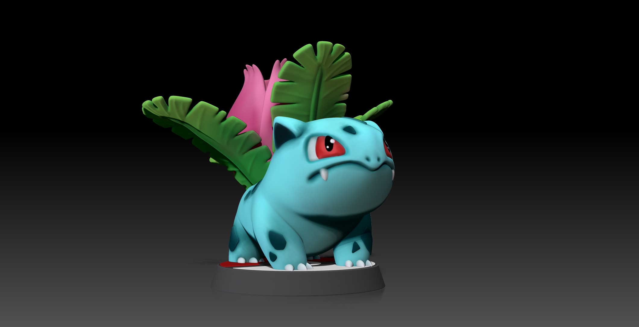 STL file Ivysaur- FAN ART - POKÉMON FIGURINE - 3D PRINT MODEL 🎨 ・3D ...