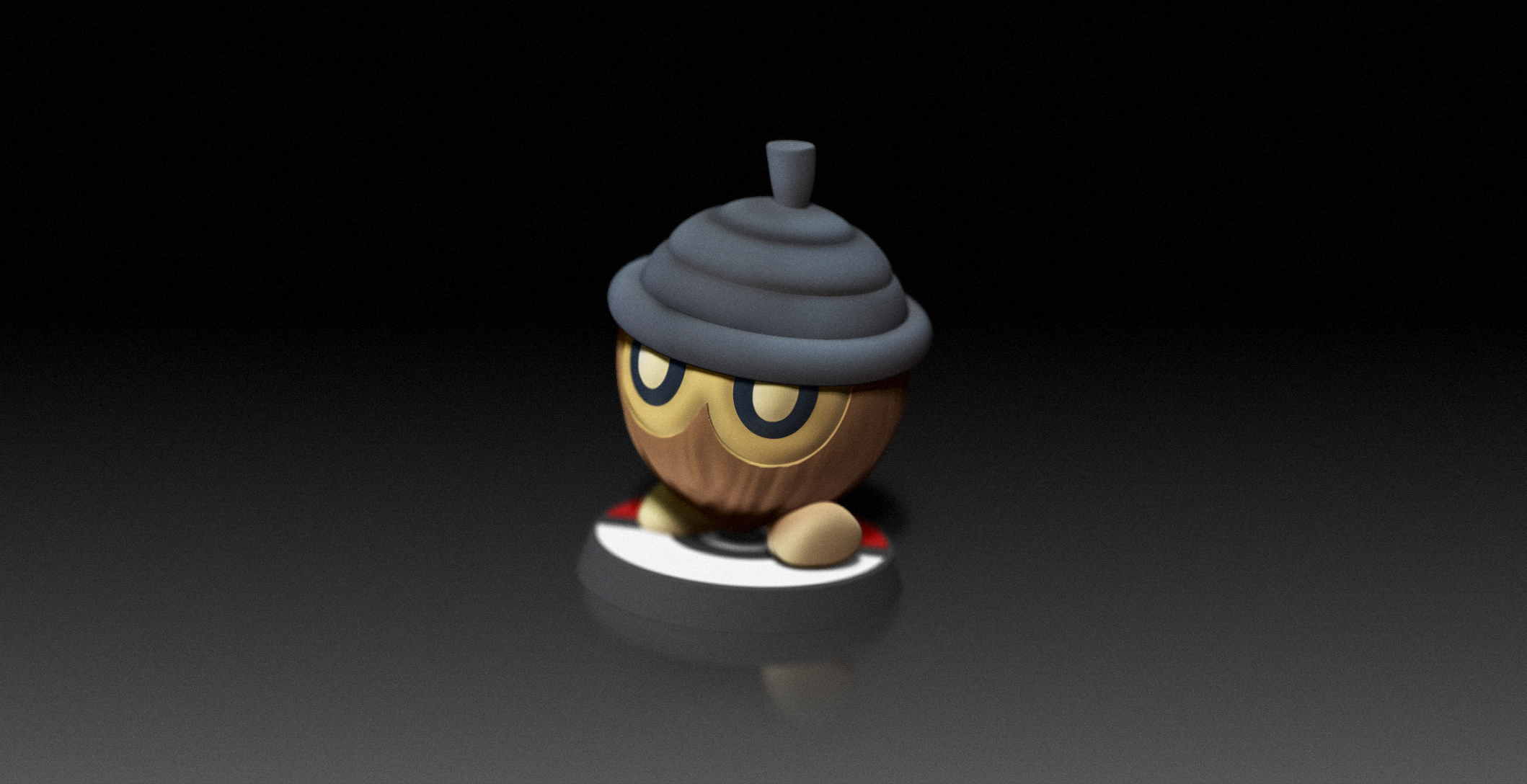 🎨 Seedot-Free- FAN ART - POKÉMON FIGURINE - 3D PRINT MODEL・Free STL ...