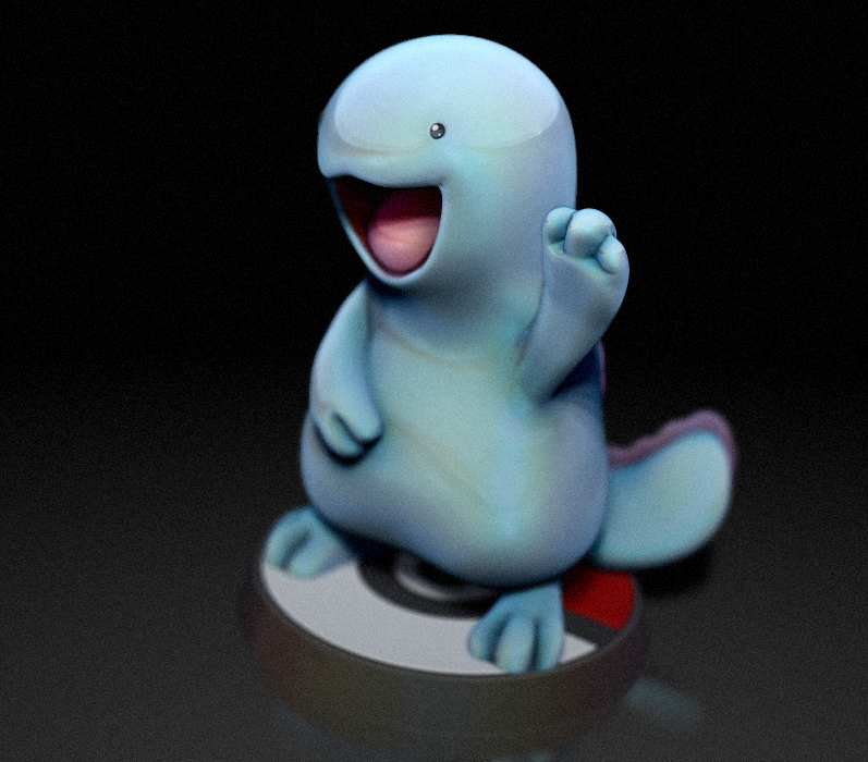 🎨 Quagsire - FAN ART - POKÉMON FIGURINE - 3D PRINT MODEL・ STL File for ...