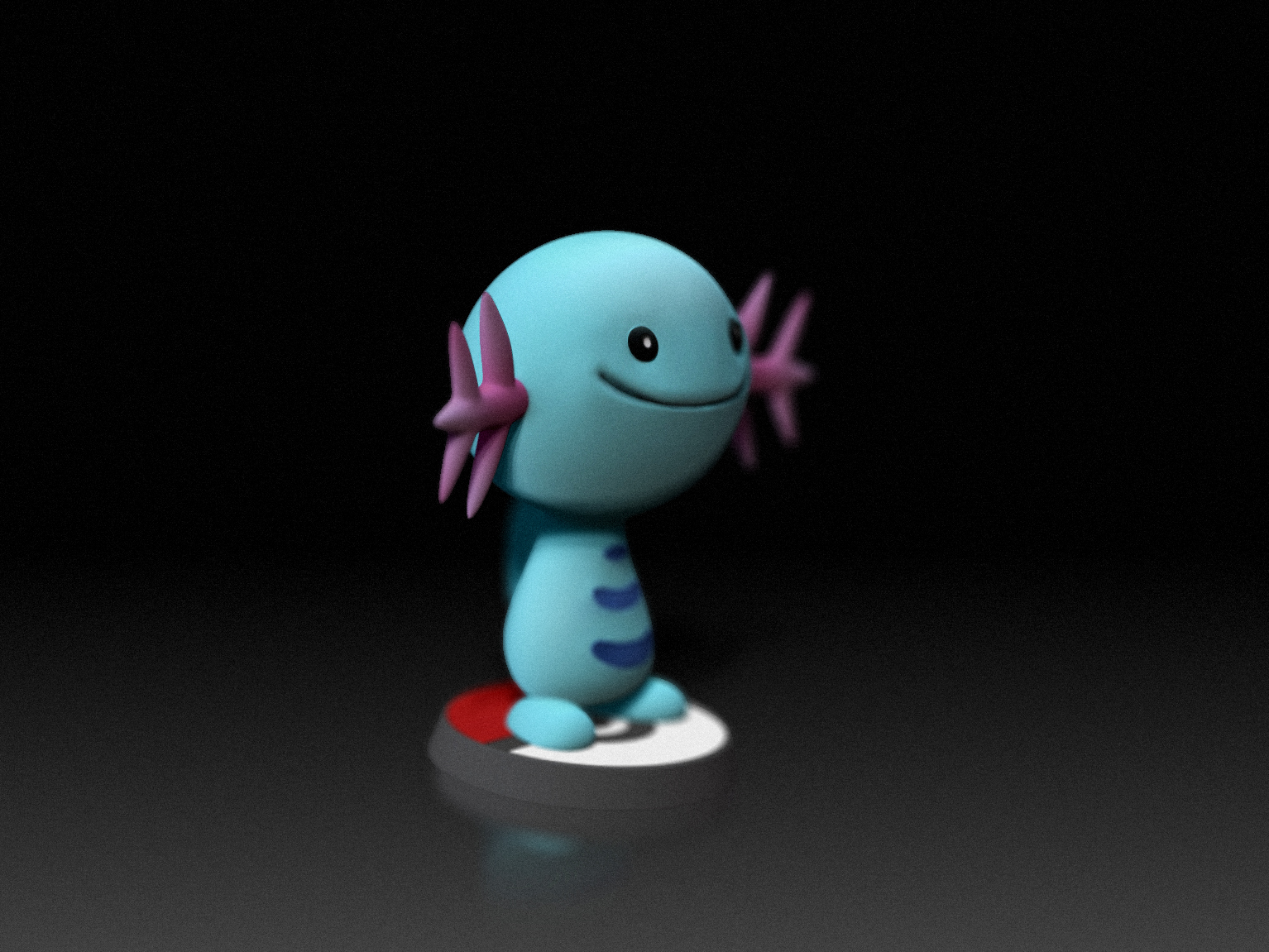 🎨 Wooper - FAN ART - POKÉMON FIGURINE - 3D PRINT MODELHERACROSS・ STL ...