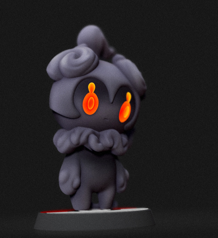 🎃 Marshadow - HALLOWEEN - POKÉMON FIGURINE - 3D PRINT MODE・ STL File ...
