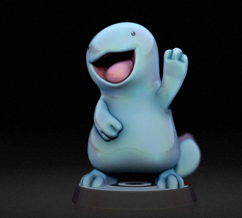 🎨 Quagsire - FAN ART - POKÉMON FIGURINE - 3D PRINT MODEL・ STL File for ...