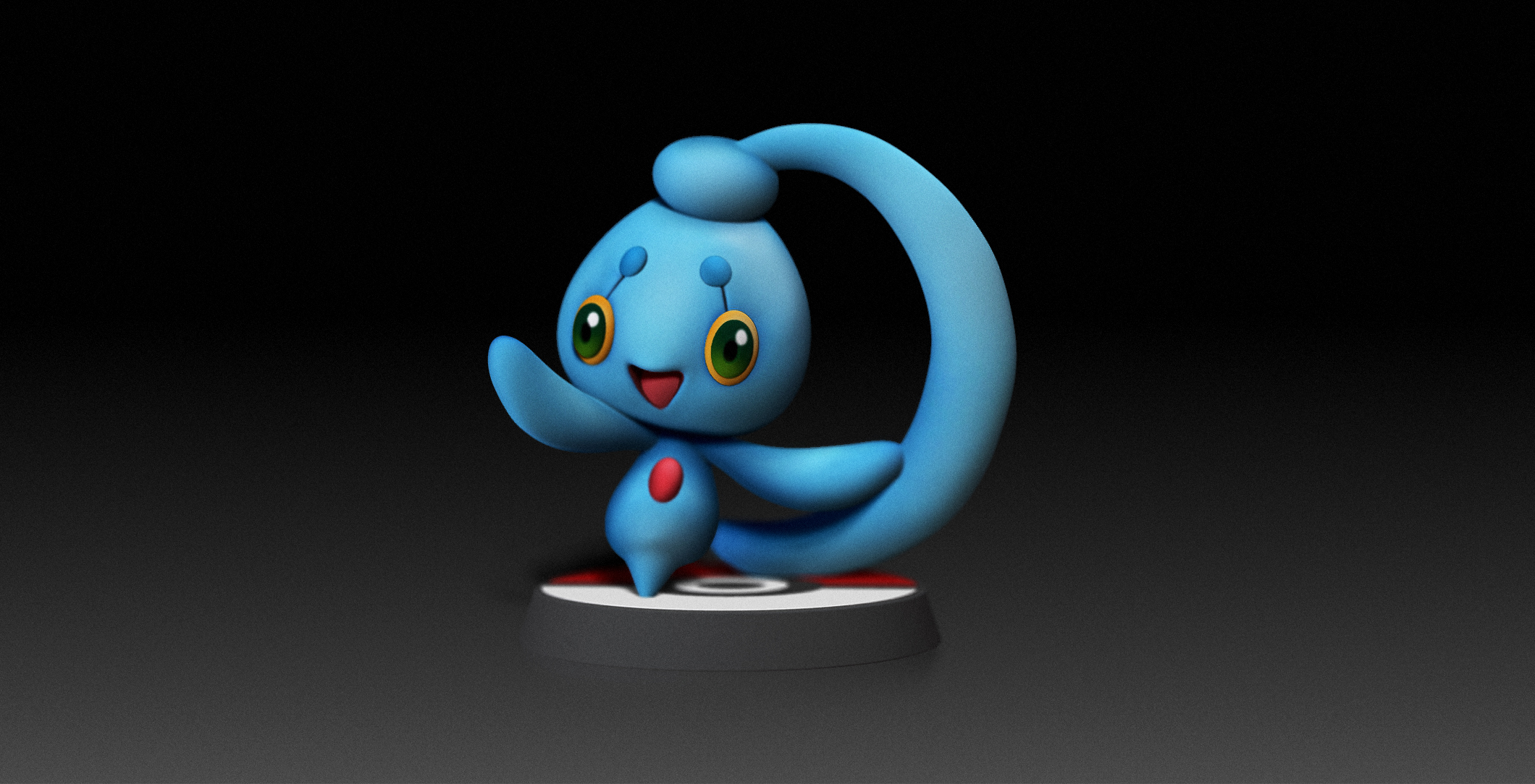 STL file Phione - FAN ART - POKÉMON FIGURINE - 3D PRINT MODEL 🎨 ・3D ...