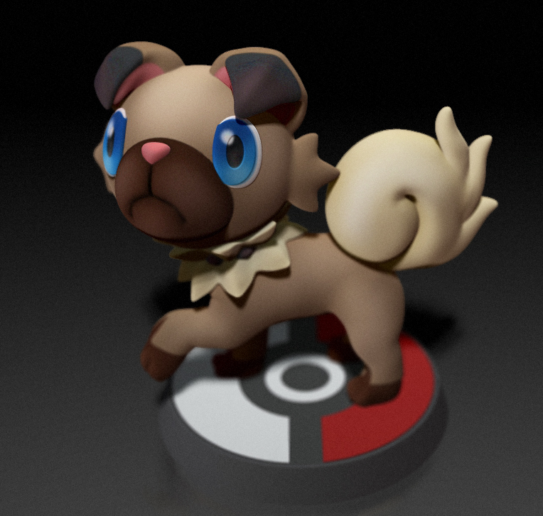 Archivo STL Rockruff - FIGURA POKÉMON - UNIDAD POKÉMON 🐉 ・Plan de ...