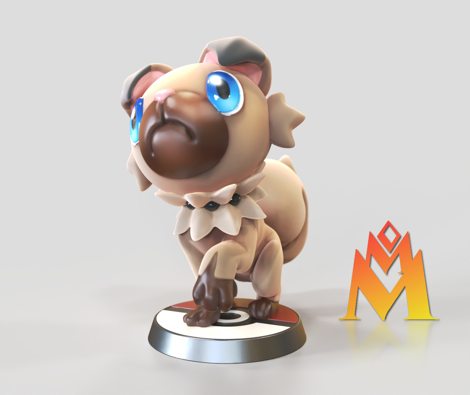 STL file 12 in 1 miniature Canine type Pokémon -dog type -fanart ...